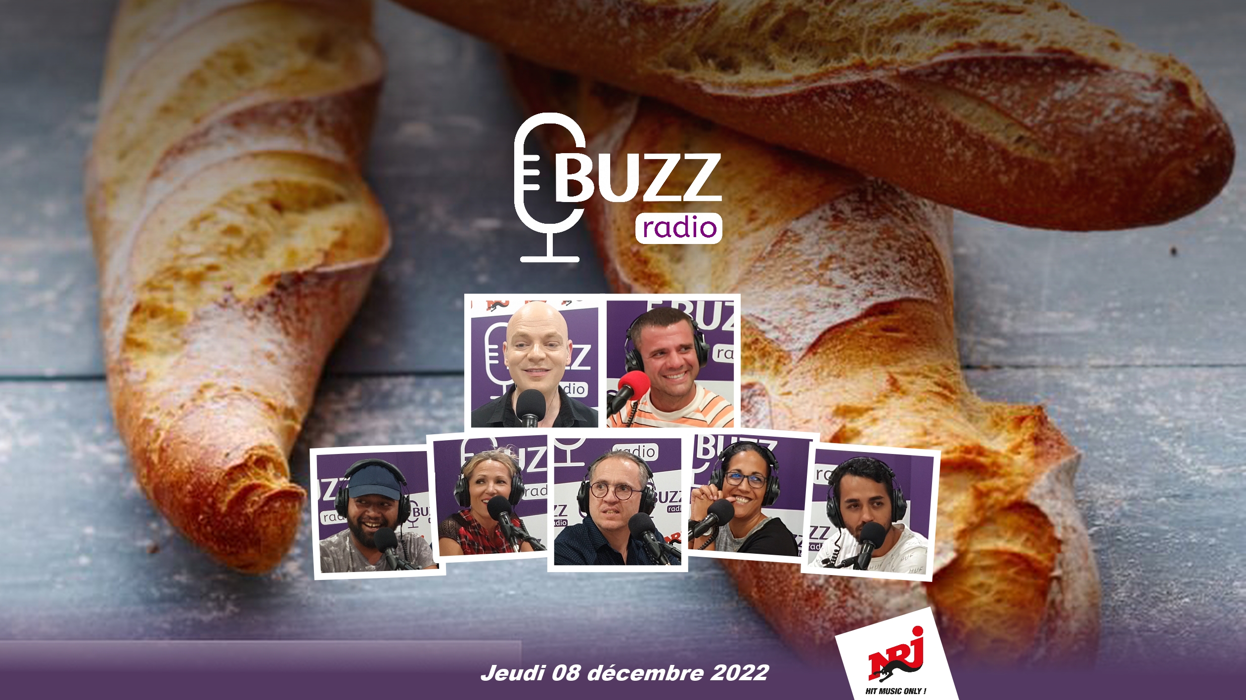 Jeudi 08 décembre 2022 - Buzz Radio | NRJ Nouvelle Calédonie