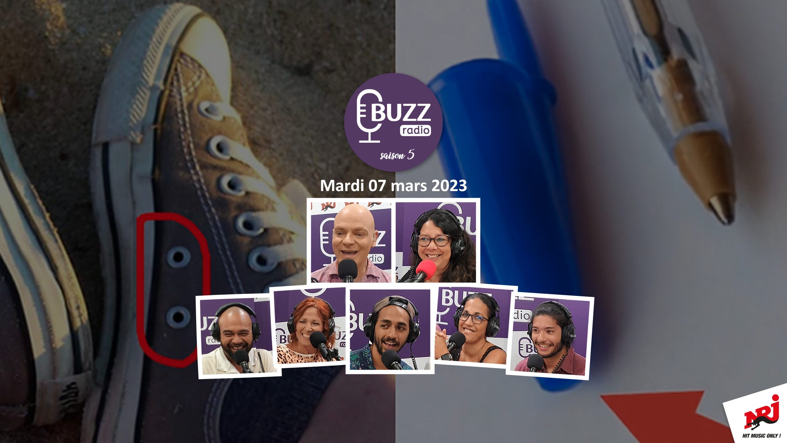 Mardi 07 mars 2023 - Buzz Radio | NRJ Nouvelle Calédonie