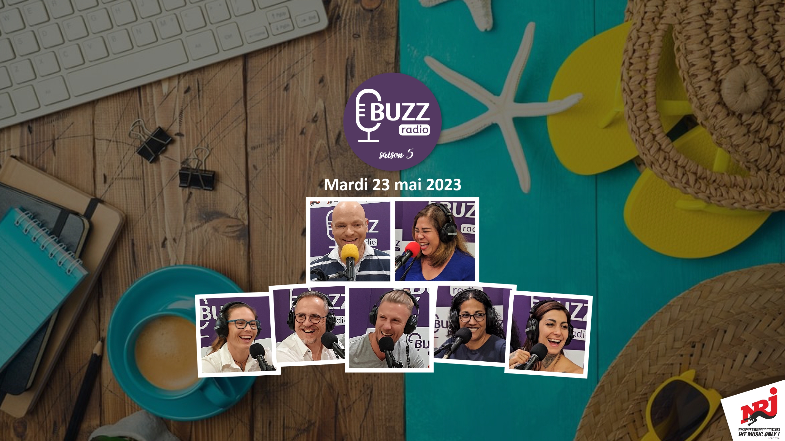 Mardi 23 mai 2023 - Buzz Radio | NRJ Nouvelle Calédonie