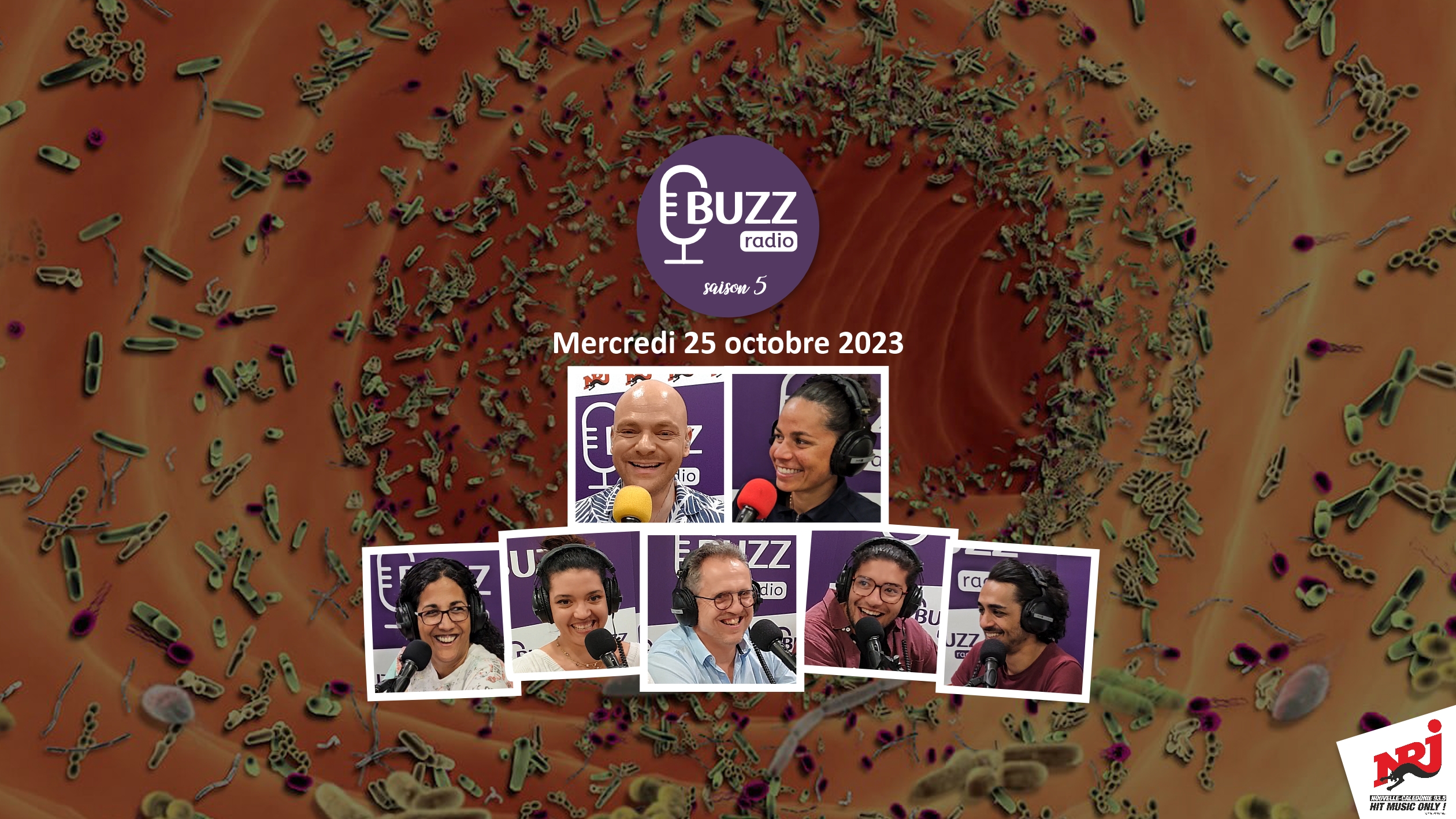 Mercredi 25 octobre 2023 - Buzz Radio | NRJ Nouvelle Calédonie