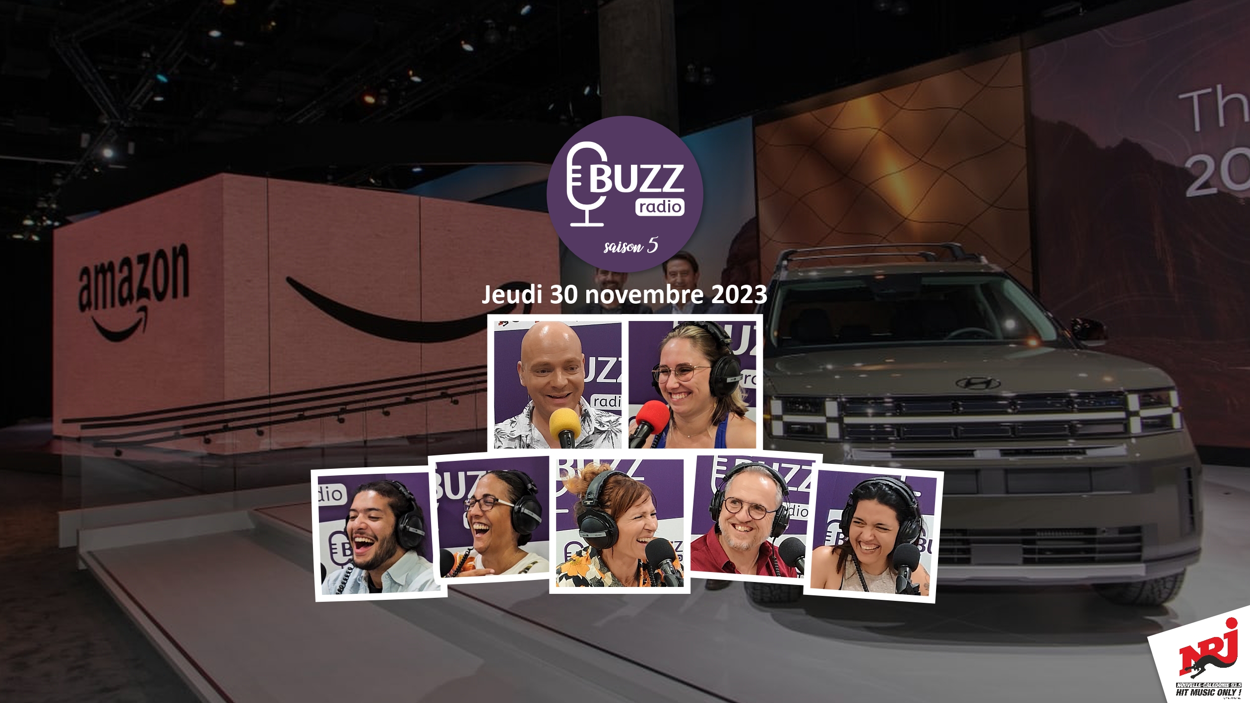 Jeudi 30 novembre 2023 - Buzz Radio | NRJ Nouvelle Calédonie