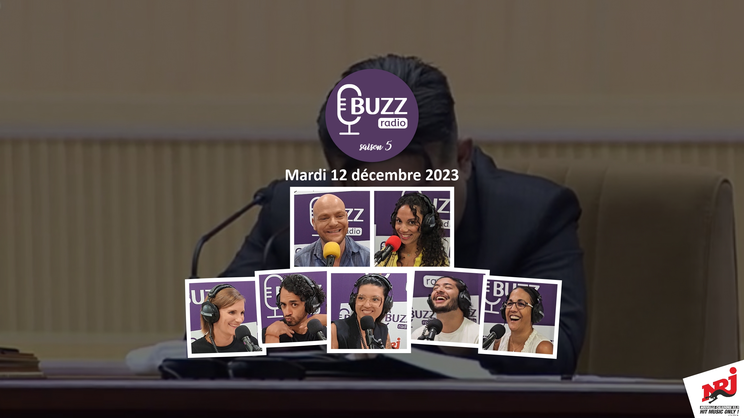 Mardi 12 décembre 2023 - Buzz Radio | NRJ Nouvelle Calédonie